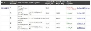 Semakan Status Bankrap : Cara Semak Online